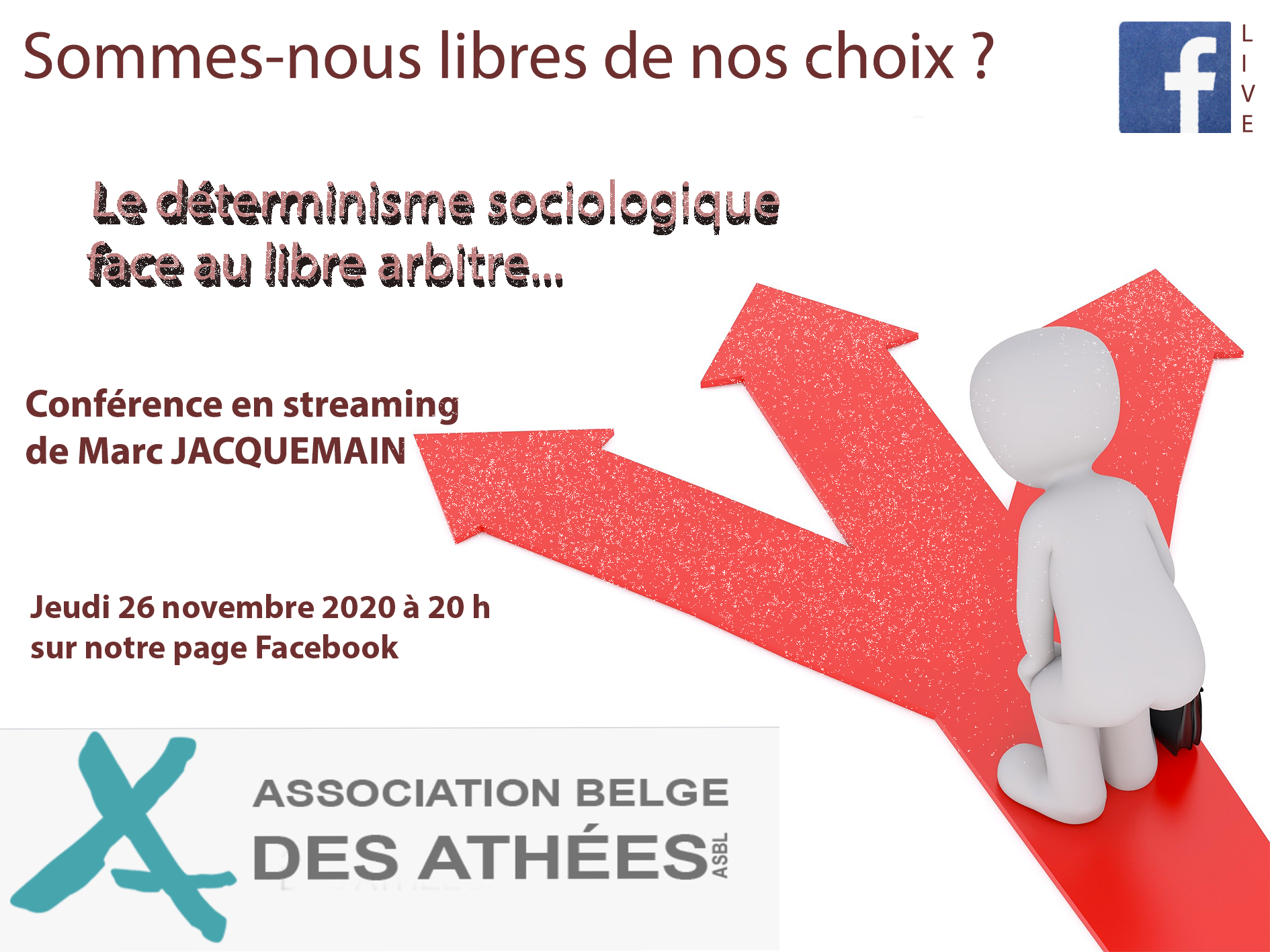 Sommes-nous libres de nos choix ? (conférence en streaming) - Les ...
